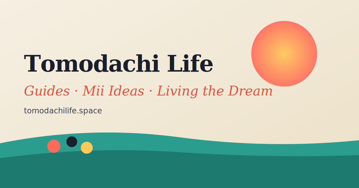 Tomodachi Life QR Codes — How Mii Sharing Works in 2026